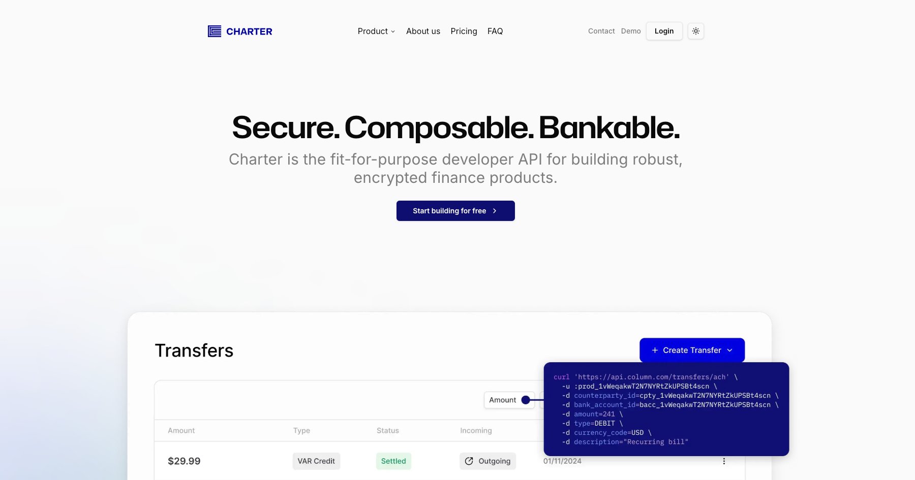 Charter - Modern Next.js Template